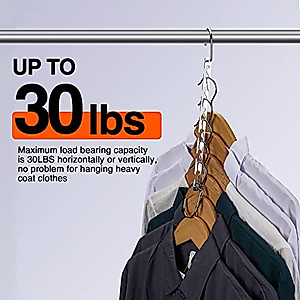 Ulimart Hangers Space Saving -12 Pack- Space Saving Hangers,Closet Organizers and Storage Space Saving Hangers for Clothes ,Hanger Organizer College Essentials Dorm Room Closet Organizers