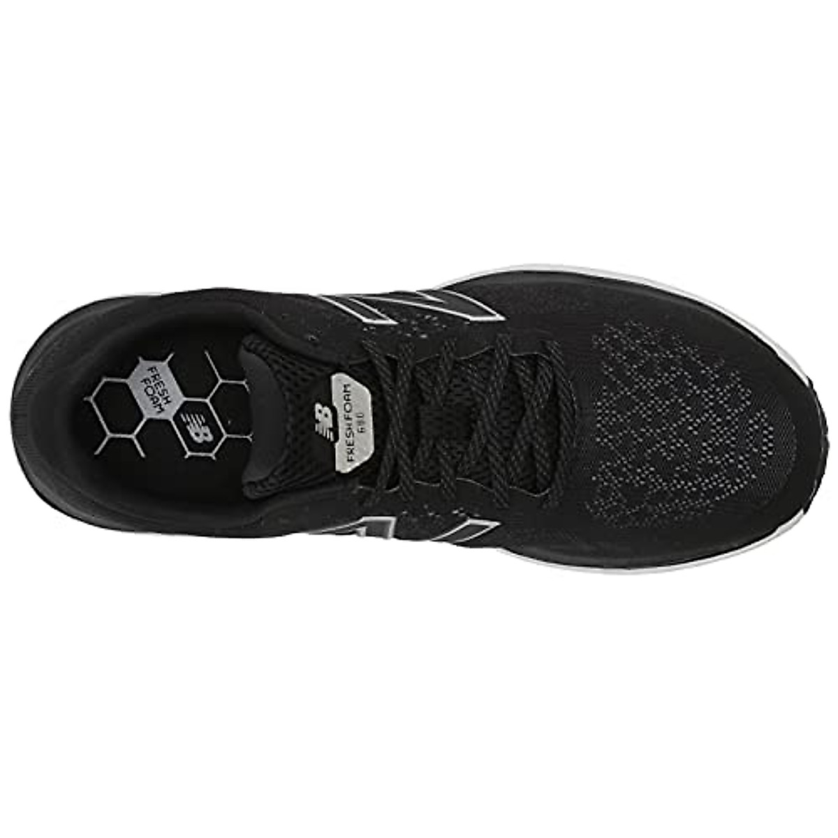 New Balance Men's Fresh Foam 680 V7 Running Shoe, Black/Star Glo, 10.5 X-Wide