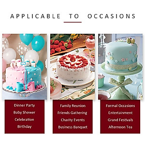 TeamFar 6 Inch Cake Pan, Round Cake Pan Tier Baking Pans Set Stainless Steel, Fit in Pot Pressure Cooker Air Fryer, Healthy & Toxic Free, Mirror Finish & Durable, Oven & Dishwasher Safe - Set of 3