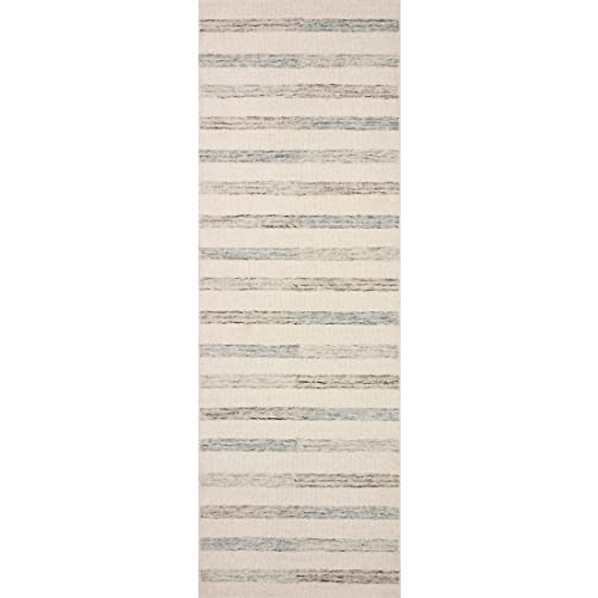 Loloi Chris Loves Julia x Chris Collection CHR-05 Ivory/Slate, Transitional 9'-3" x 13' Area Rug