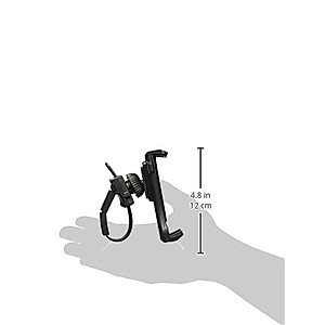 Sunny Health & Fitness Mobile Phone and Tablet Clamp Mount Holder for Bikes, Ellipticals, Treadmills and Other Handlebar Fitness Equipment