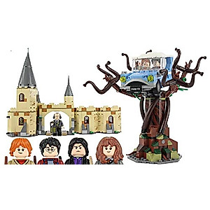 LEGO Harry Potter and The Chamber of Secrets Hogwarts Whomping Willow 75953 Magic Toys Building Kit, Prisoner of Azkaban, Hedwig, Hermoine Granger and Severus Snape for 8 - 14 years (753 Pieces)