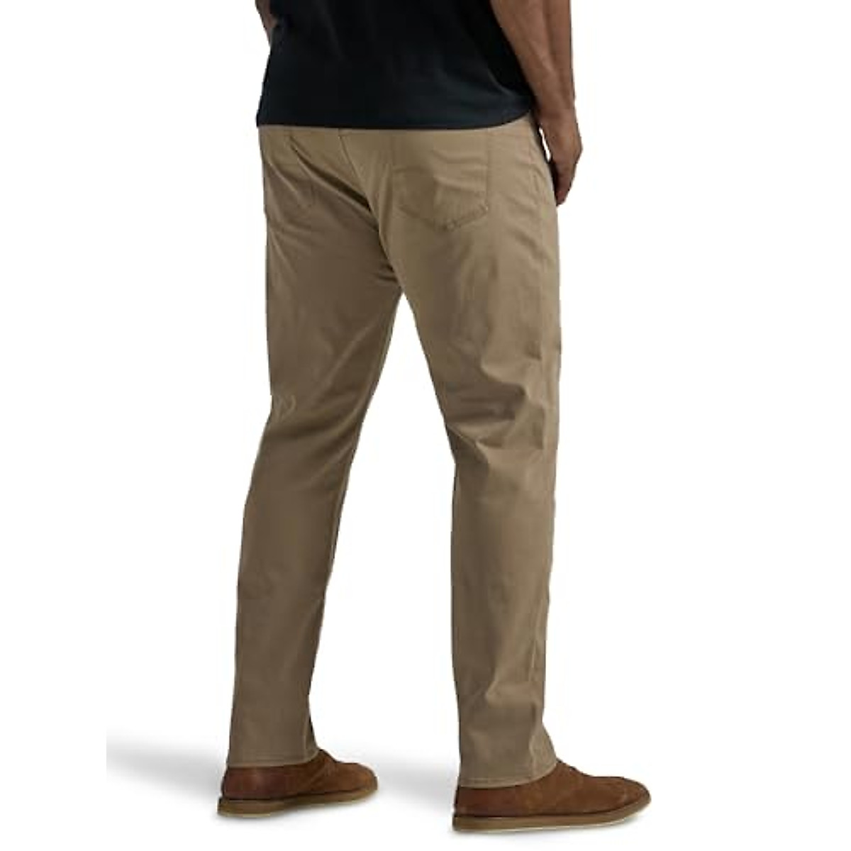 Lee Men's Big & Tall Extreme Motion Straight Taper Jean Cougar 52W x 30L