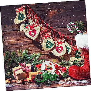 Garneck 1 PC Christmas Crystal Ball tablescape Decor adornos para mesa de Statue Decor Santa Snow Globe Christmas Decorations Snow Globes Christmas Water Globe Lanterns Water