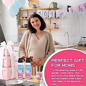 Gender Reveal Fire Extinguisher, 2 Pack Baby Girl Gender Reveal Ideas Party Decor, Biodegragable Gender Reveal Party Supllies (Medium)