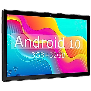 AAUB Tablets 10 inch Android Tablet, Octa-Core, 5G WiFi 1080P HD Touchscreen, 3GB + 32GB, 6000mAh Battery 13MP Dual Camera Smart Tablet PC, Bluetooth GPS 2023 New