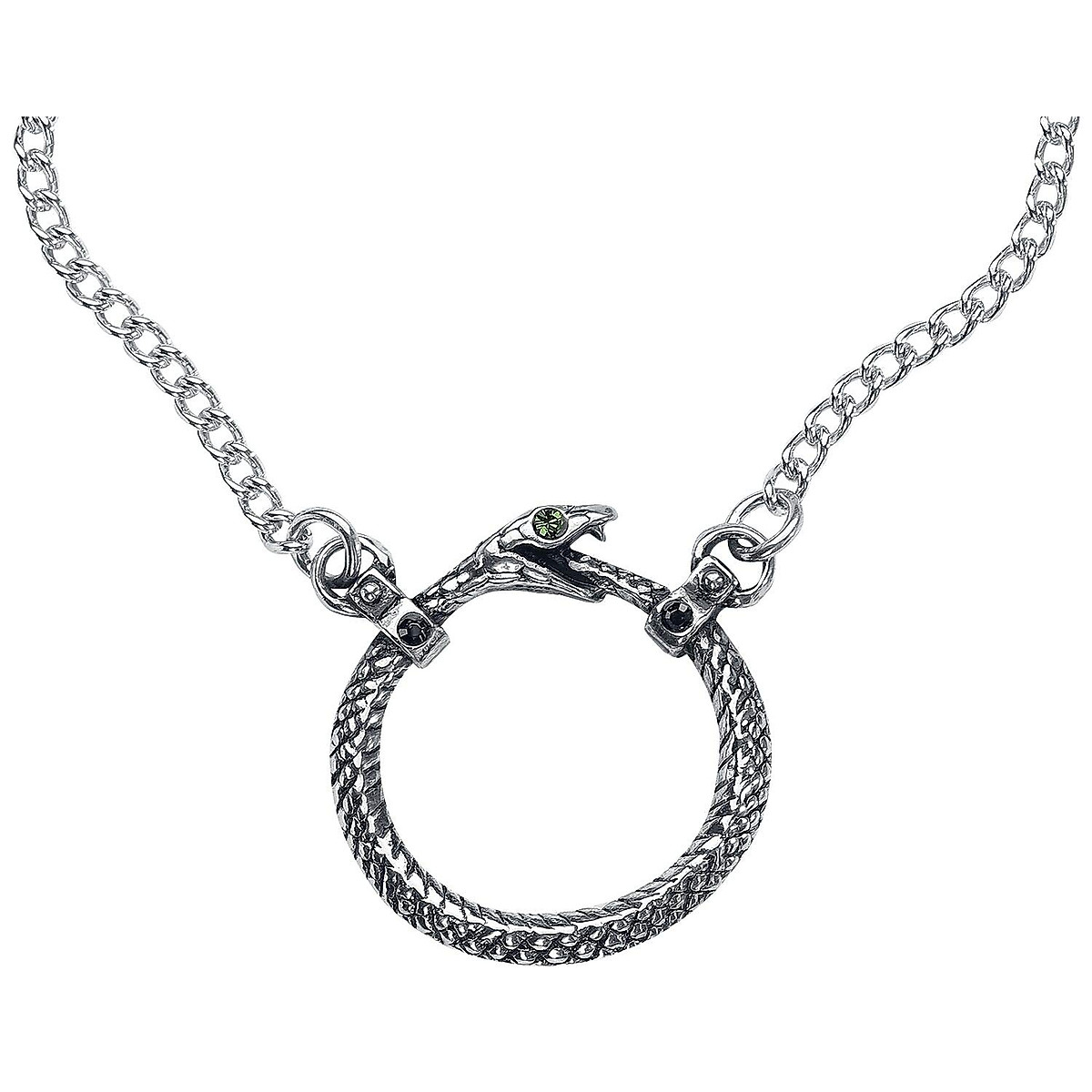 Alchemy of England Sophia Serpent Necklace Silver