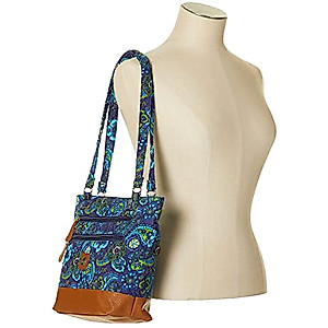 Stone Mountain Quilted Donna Tote Handbag One Size Blue multi