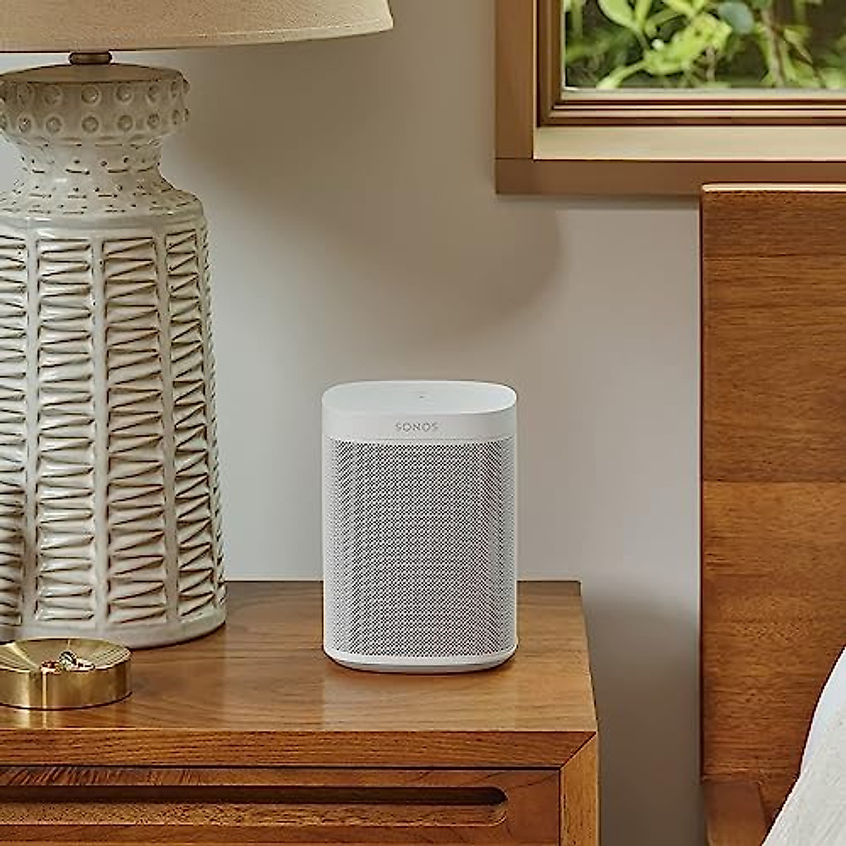Sonos One SL. The Powerful Microphone-Free Speaker for Music and More (White)