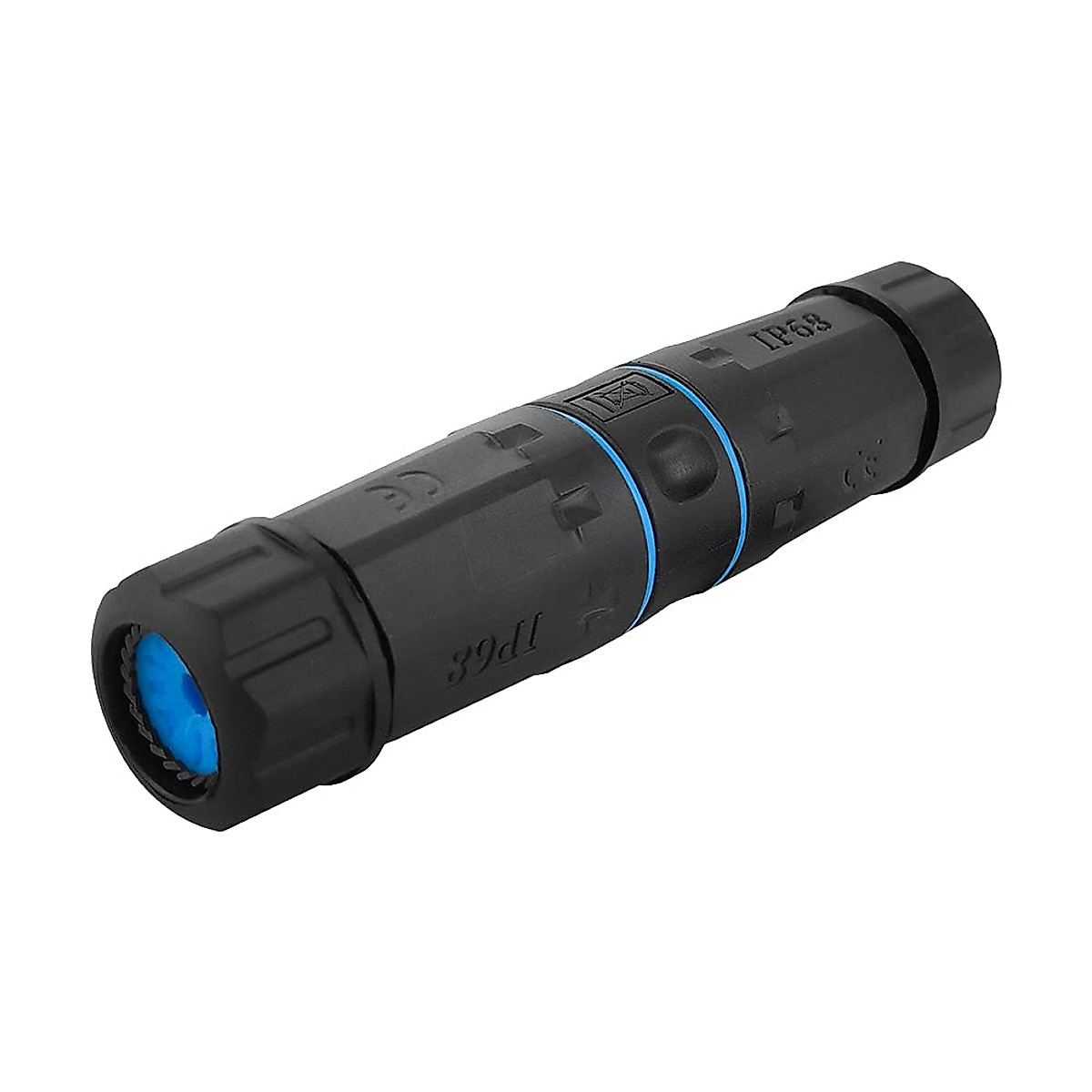 iwillink Waterproof RJ45 Coupler, Shielded Female to Female Waterproof Ethernet Coupler, IP68 Ethernet Outdoor LAN Cable Connector for Cat5e/Cat6/Cat7 Ethernet Cable PoE, (5 Pack)