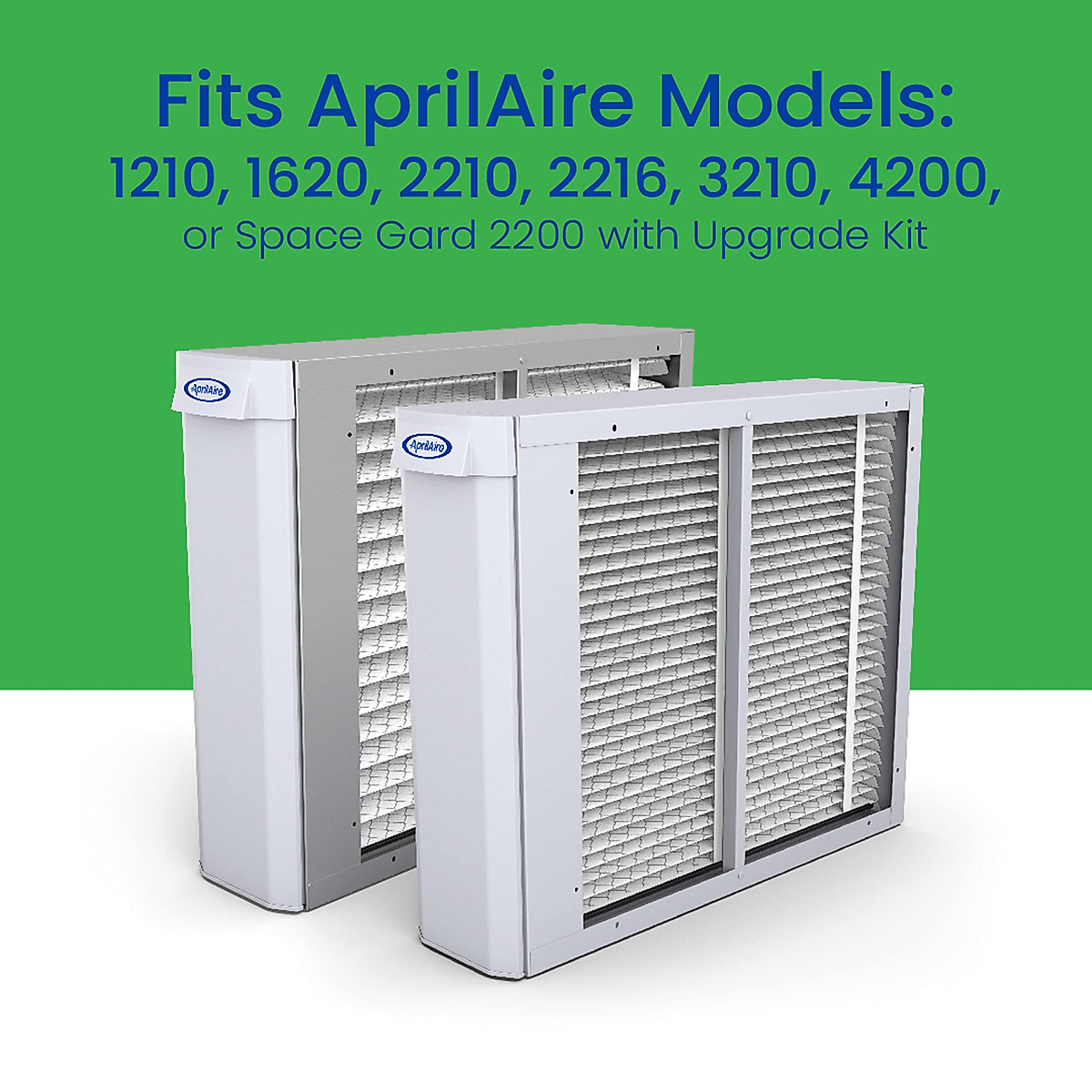 AprilAire 216 Replacement Filter for AprilAire Whole House Air Purifiers - MERV 16, Allergy, Asthma, & Virus, 20x25x4 Air Filter (Pack of 2)