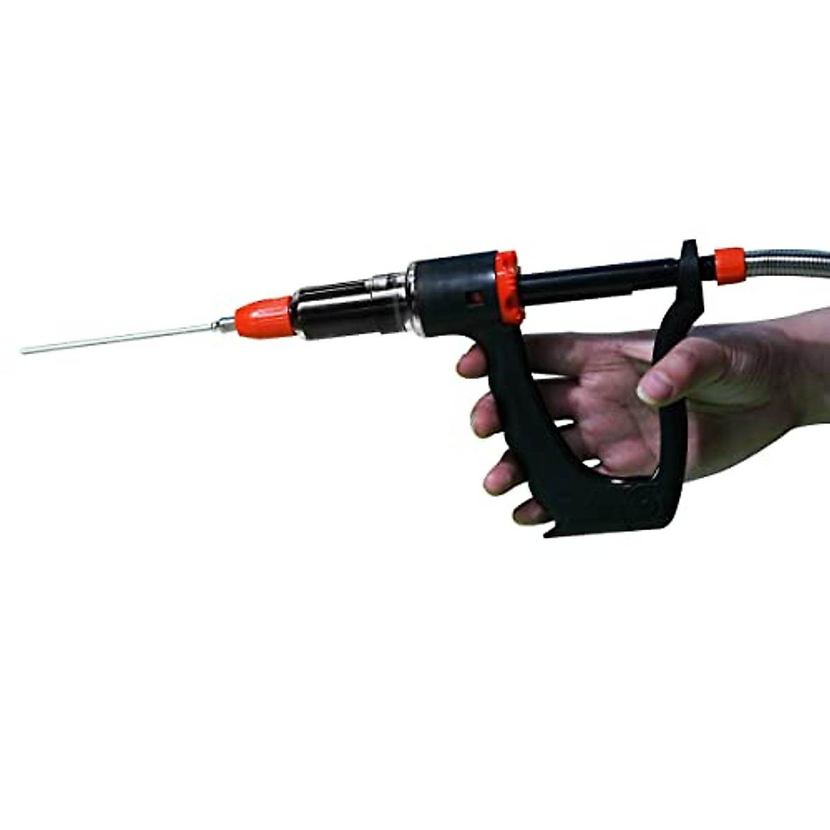 NC Marinade Injector Syringe Meat Needles, Meat Injector Kit with Case,Injection Brine Marinades for Meat, Turkey, Chicken,Beef,Fish-15ml Barrel Chamber-4 x 4.4 Inch S/S Needles