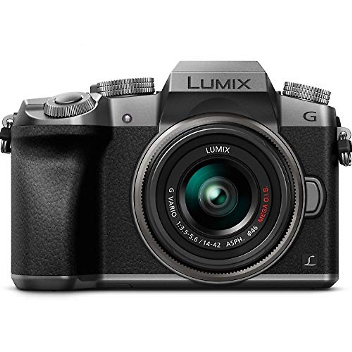 Panasonic LUMIX G7 Mirrorless Camera with 14-42mm f3.5-5.6 II ASPH Lens (Silver, Renewed)