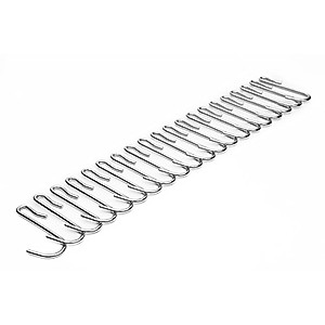 eeZe Rack ST-JH-01 304 Stainless Steel Heavy Duty S Hooks S Shaped Hooks Hangers (20-pack, 304 Stainless)