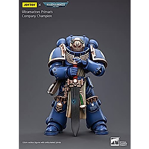 JOYTOY Warhammer 40K 1/18 Action Figure Ultramarines Primaris Company Champion Joy Toy Models