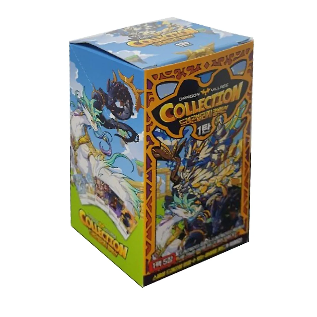 Dragon Village Collection Card Vol.1 Box(30 Packs) Korean