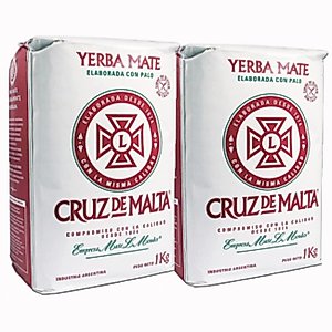 YERBA MATE CRUZ de MALTA 2.2lb 1 kilo (Pack Of 2)