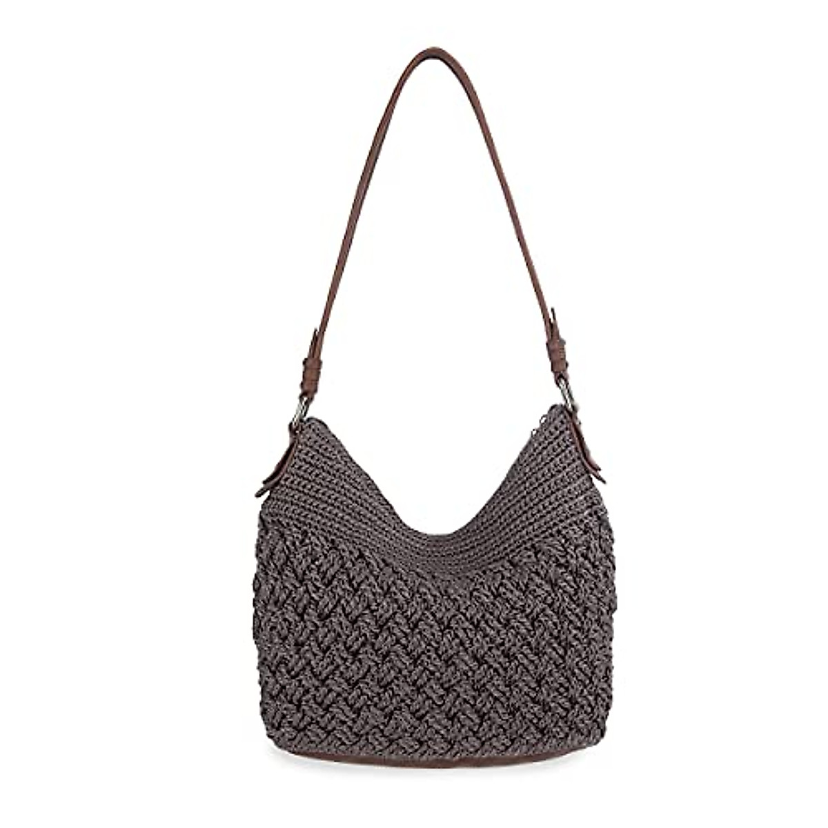 The Sak Sequoia Small Crochet Hobo, Mushroom