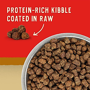Stella & Chewy's Wild Red Dry Dog Food Raw Coated High Protein Wholesome Grains Prairie Recipe, 3.5 lb. Bag