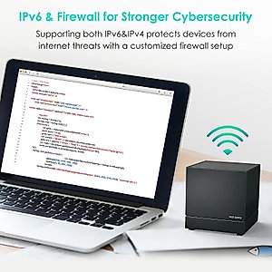 Tri-Band Mesh WiFi System, up to 6000 sq. Ft Whole-home Coverage, Router & Extender Replacement w/ 9 Gigabit Ethernet Ports, High-Performance Mesh WiFi Network Covers 8+ Rooms and 100+ Devices- 3 Pack
