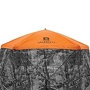 Barronett Blinds® 5-Sided Blaze Orange Safety Cap, for Use with 5-Sided Hunting Blinds, Safety During Hunting, Attaches Quickly and Easily, Blaze Orange, BA704