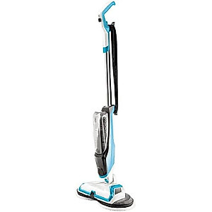 WHorob Hard Floor Powered Mop and Clean and Polish，Effortlessly Clean Hard-Surface Floors Versatile Mopping Machine，White/Black,10.00 x 11.00 x 28.00 Inches