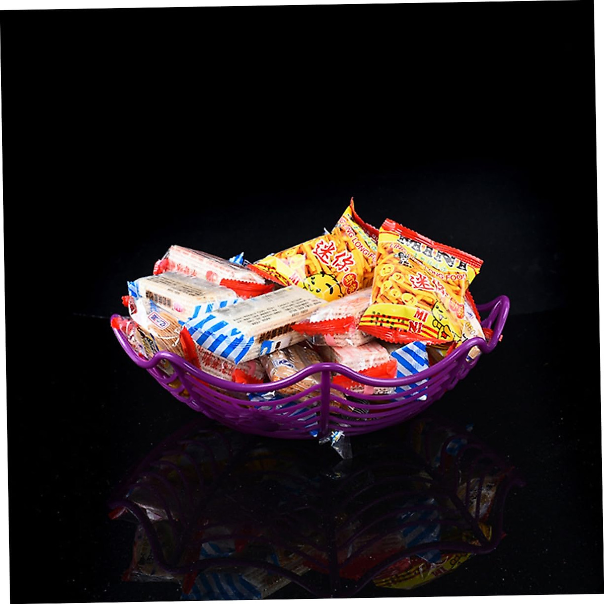 NOLITOY 3pcs Halloween Decor Cookie Decorating Fruit Decor Fruits Basket Candy Basket Halloween Party Decor Props Biscuit