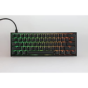 Ducky One 2 Mini Pro Classic RGB LED 60% Double Shot PBT Mechanical Keyboard (Kailh Box Brown)