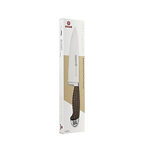 Mundial Nobilis Series 8 inch Cook Chef’s Knife with Wood Handle and Stainless Steel Blade