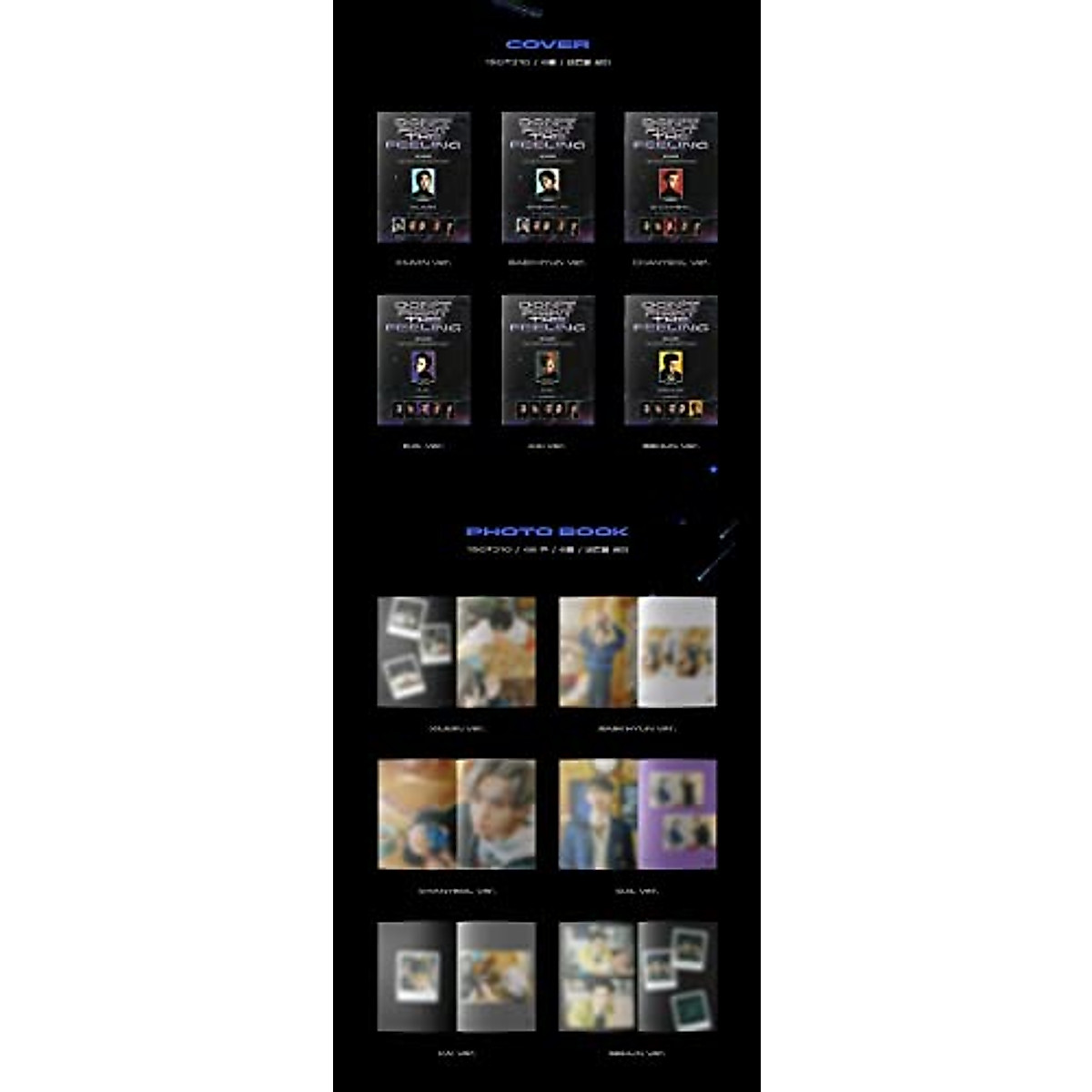 EXO - DON'T FIGHT THE FEELING [ Expansion ver. ] SPECIAL ALBUM CD PHOTOBOOK PHOTOCARD SEALED (CHANYEOL ver.)