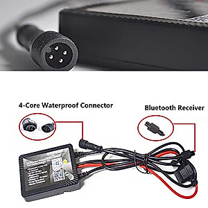 liteball RGB Multicolor LED Boat Drain Plug Light,Underwater Stern Plug Lighitng with IR Remote and APP Dual Control(Pack of 4)