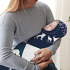 Personalized Baby Blankets For Boys And Girl Custom Baby Blanket For Girls Boys Personalized Baby Blanket With Name Woodland Baby Blankets And Hat Personalized Blankets For Kids Customized Blankets