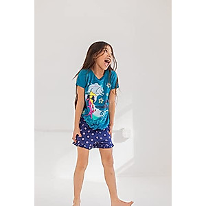 Disney Princess Raya and the Last Dragon Sisu Toddler Girls T-Shirt and French TerryShorts Outfit Set 4T