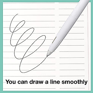 ZEBRA BLEN Emulsion ballpoint pen White body 0.5mm (blue ink) pack of 3 with DAVINCIPEN Acrylic Pen Holder clear