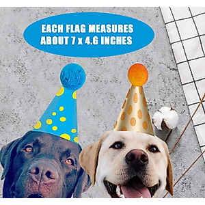 Dogs Birthday Garland, Funny Labrador Face Portrait Birthday Banner, Dog Bday Bunting Decoration