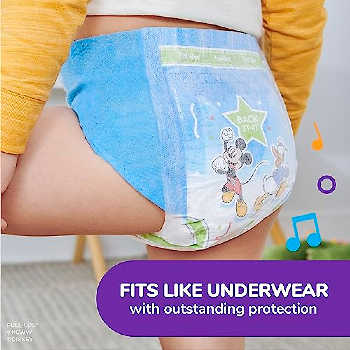 Pull-Ups Boys' Potty Training Pants Training Underwear Size 5, 3T-4T, 66 Ct
