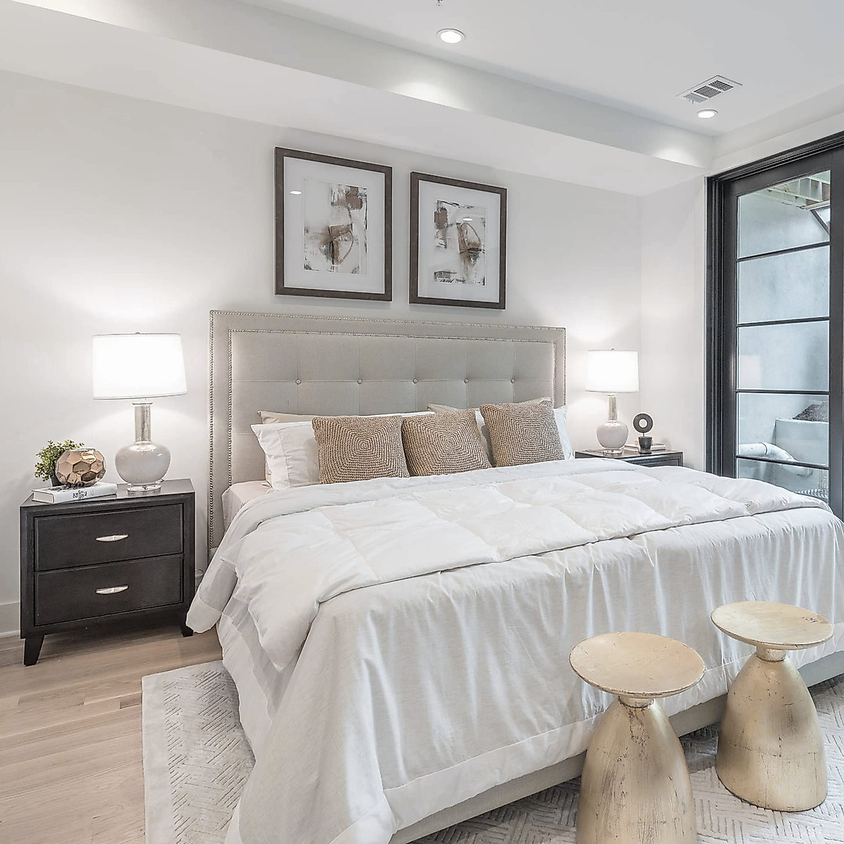 G25 LED Vanity Light Bulbs, 100W LED Globe Bulb Equivalent, 9W LED Vanity Bulbs for Bathroom, 5000K Daylight White 900LM, E26 Base Round Makeup Mirror Bathroom Lights Bulb Décor Lighting, 4 Pack