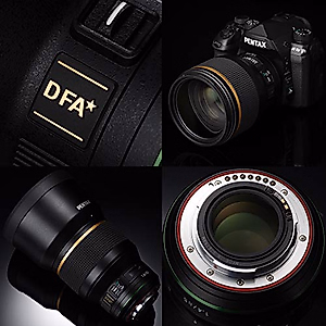 Pentax HD PENTAX-D FA★85mmF1.4ED SDM Prime Telephoto lens New-generation, Star-series lens Latest PENTAX Lens coating technologies Extra-sharp, high-contrast images Free of flare and ghost images