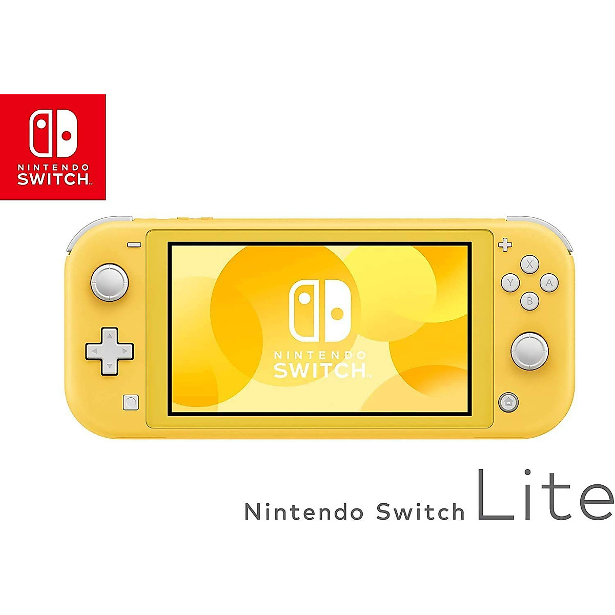 Newest Nintendo Switch Lite Game Console, 5.5 inch LCD Touchscreen, Built-in Plus Control Pad, Speakers, 3.5mm Audio Jack, Speakers, with CUE 128GB MicroSD & 3-in-1 Case (Yellow)