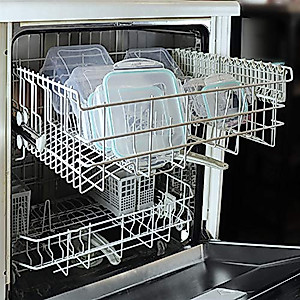 Vallo Plastic Food Containers with Lids for Food Storage - Safe for Dishwasher, Microwave, and Freezer - BPA Free, Perfect for Meal Prep & Freezer [24 pc set]