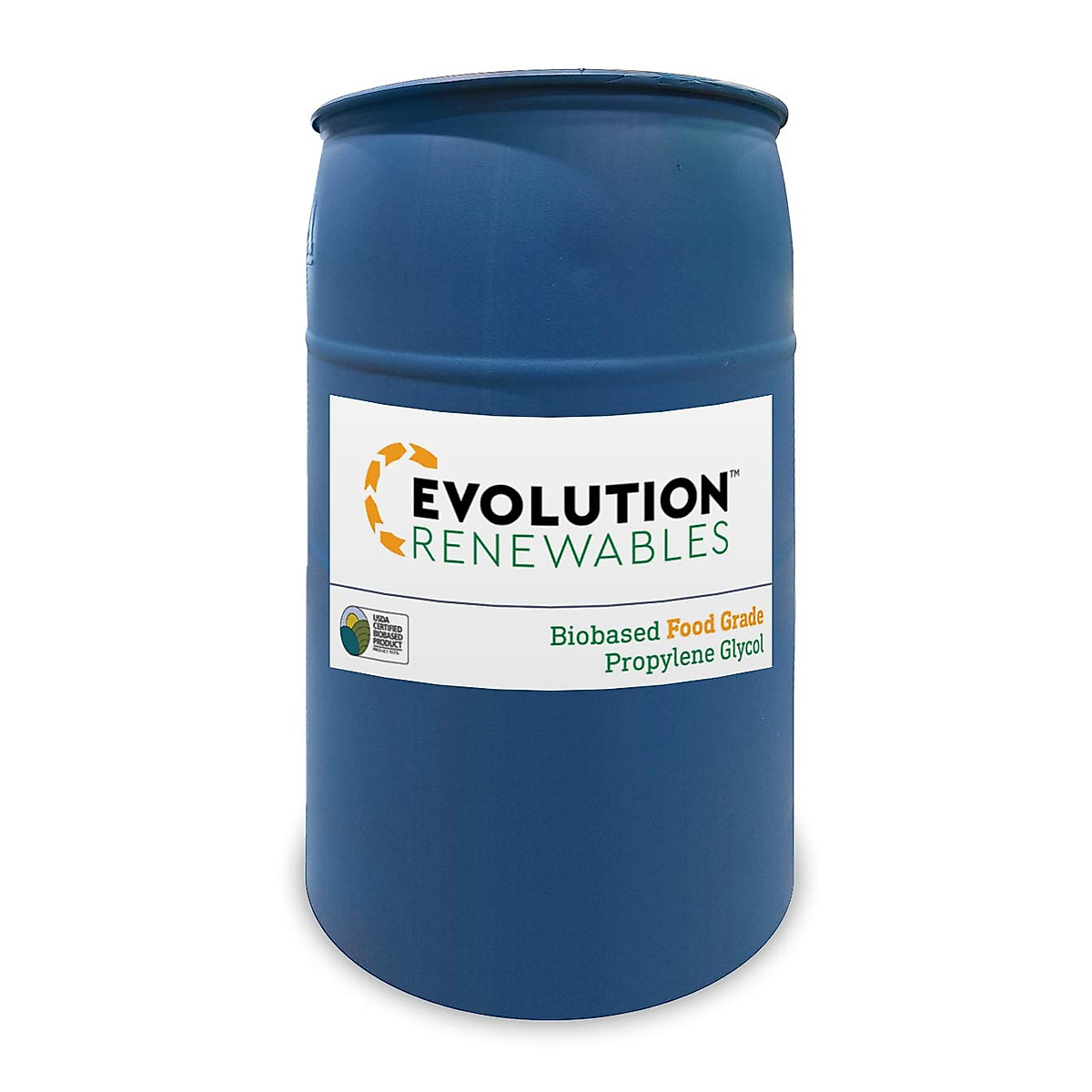 Evolution Renewables Bio-Based Propylene Glycol – USP/NF/FCC (Excipient/Food Use Only) (Product Code: 049000) Kosher and Halal (Drum 476 LBS)