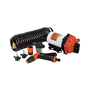 SEAFLO 55-Series Washdown Pump Kit - 12V DC, 5.5 GPM, 70 PSI