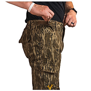 HOT SHOT Men’s Camo Performance Pant – MO Original Bottomlands Hunting Outdoor Apparel, X-Large