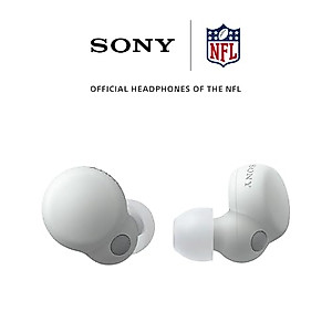 Sony LinkBuds S Truly Wireless Noise Canceling Earbud Headphones with Alexa Built-in, Bluetooth Ear Buds Compatible with iPhone and Android, White