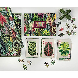 Galison Houseplant Jungle 1000 Piece Jigsaw Puzzle for Adults – Plant Jigsaw Puzzle with Mix of Succulents & Other Household Plants – Fun Indoor Activity, Multicolor