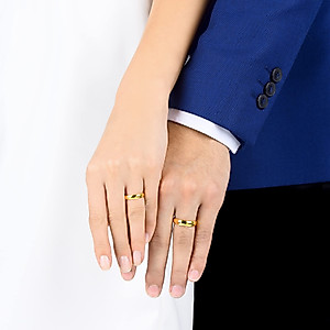 CHOW SANG SANG 999.9 24K Solid Gold Price-by-Weight Gold Polished Finished Ring for Women 79430R (Approx. 0.13tael (~4.86g), Our Size 9 / US 4.25)