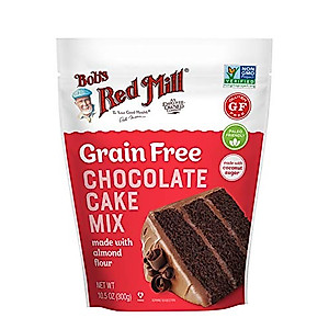 Bob's Red Mill Grain Free Chocolate Cake Mix, 10.5-ounce (Pack of 5)