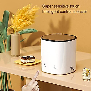 Mini Washing Machine, 4.5L Portable Compact Washer 10 Minutes Automatic Stop Single Tub Washer for Apartment, Camping, RV, Travel Turbine Washers for Laundry, Underwear, Socks Baby Clothes