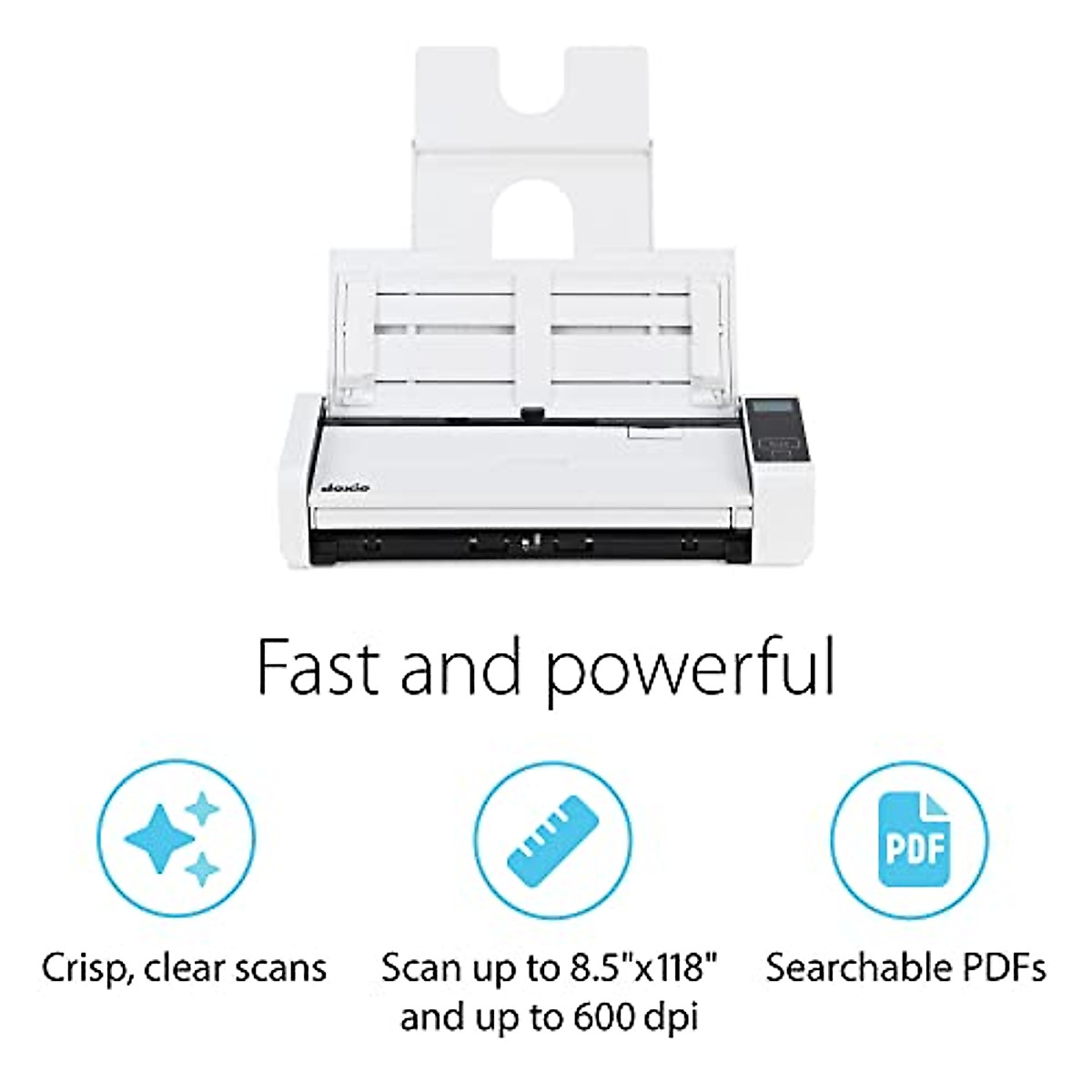 Doxie Pro DX400: Fast Duplex Document & Receipt Scanner