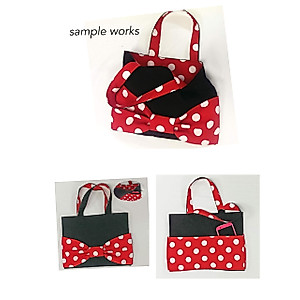 布人倶楽部（Fujin Club） Broad Polka-dot Print 日本製(Made in Japan) 42.5 inches (108 cm) Width (red, 59.1Inches)